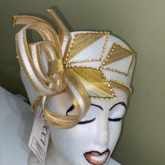 Verucci | Accessories | Nwt Beautiful Church Dress Hat By Verucci ...